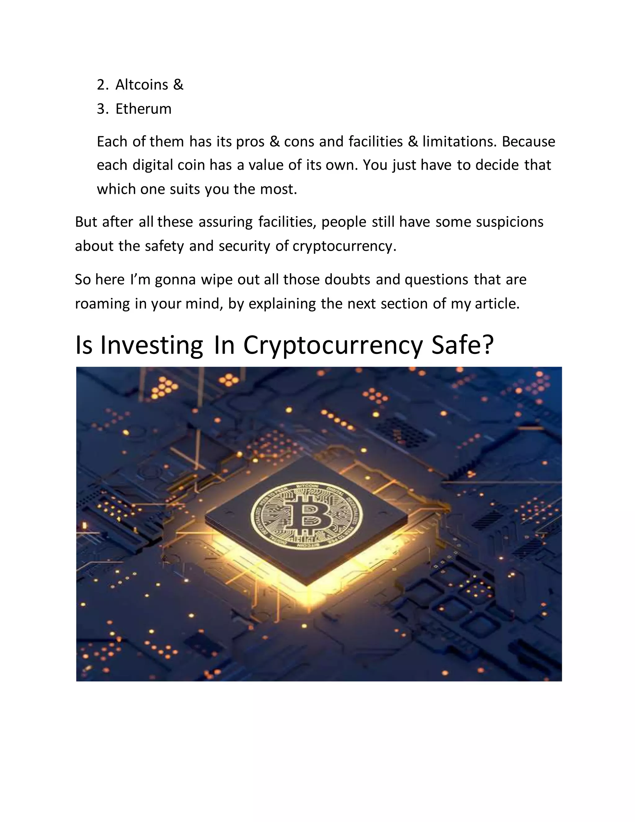 Cryptocurrency | DOCX