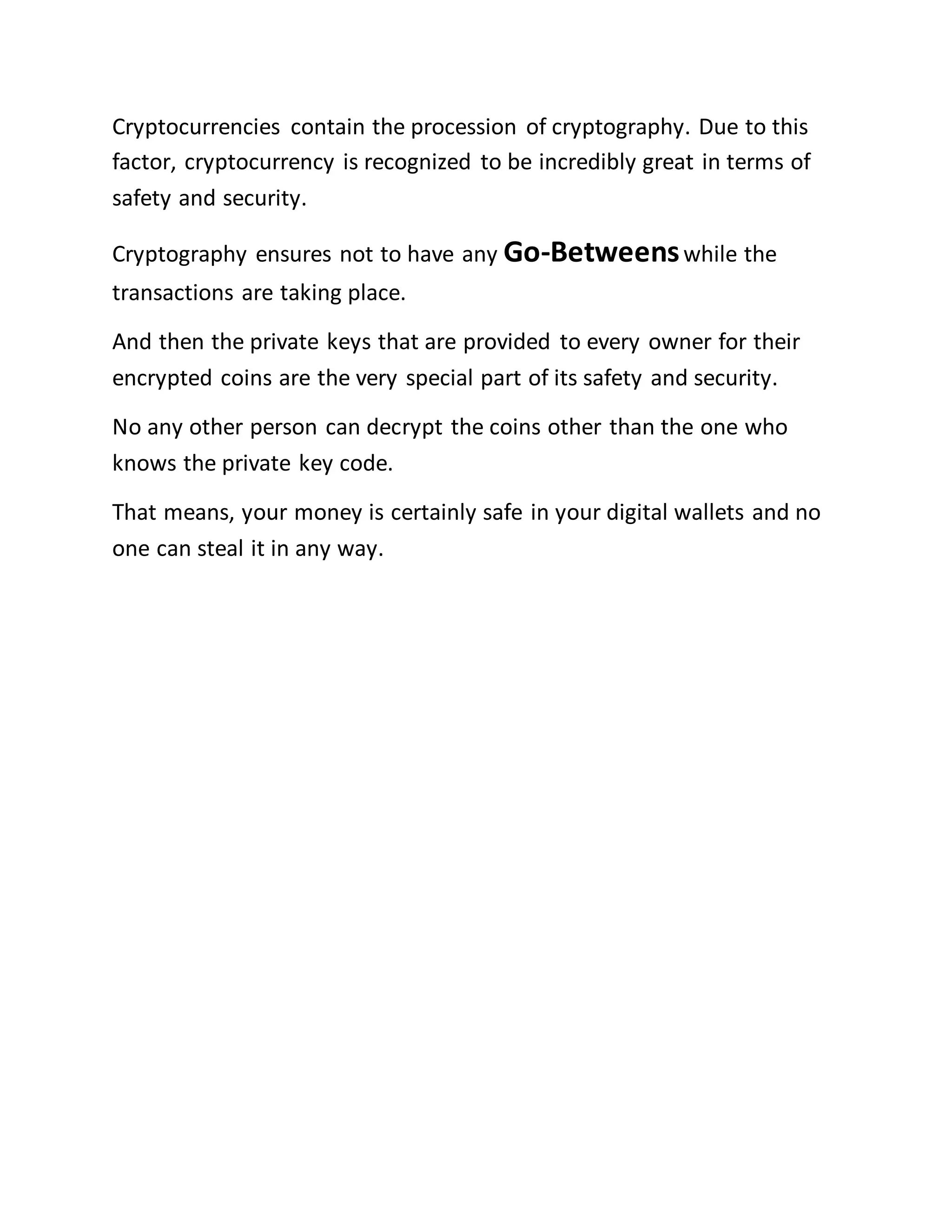 Cryptocurrency | DOCX