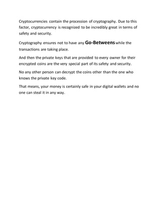 Cryptocurrency | DOCX
