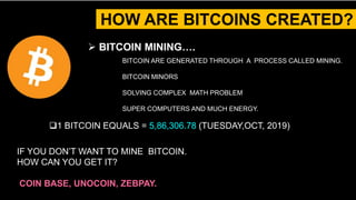 Cryptocurrency bitcoin | PPT