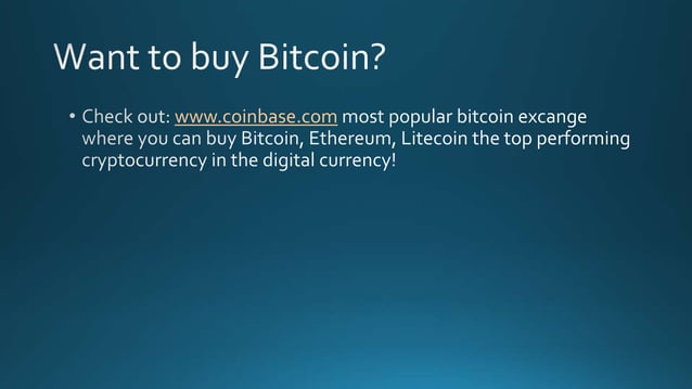 Cryptocurrency 101 | PPT