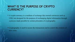 Cryptocurrency | PPTX