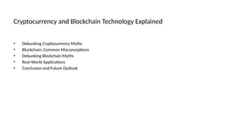 Cryptocurrency and Blockchain Technology Explained.pptx