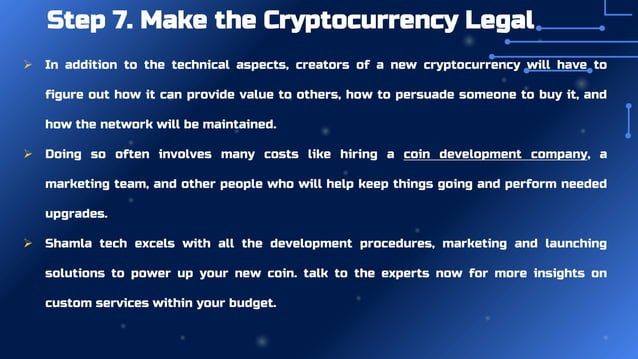 Create your Own Cryptocurrency | PPTX
