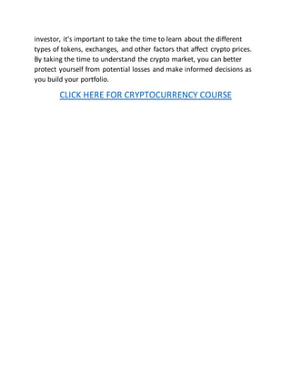 Cryptocurrency course for beginners | PDF