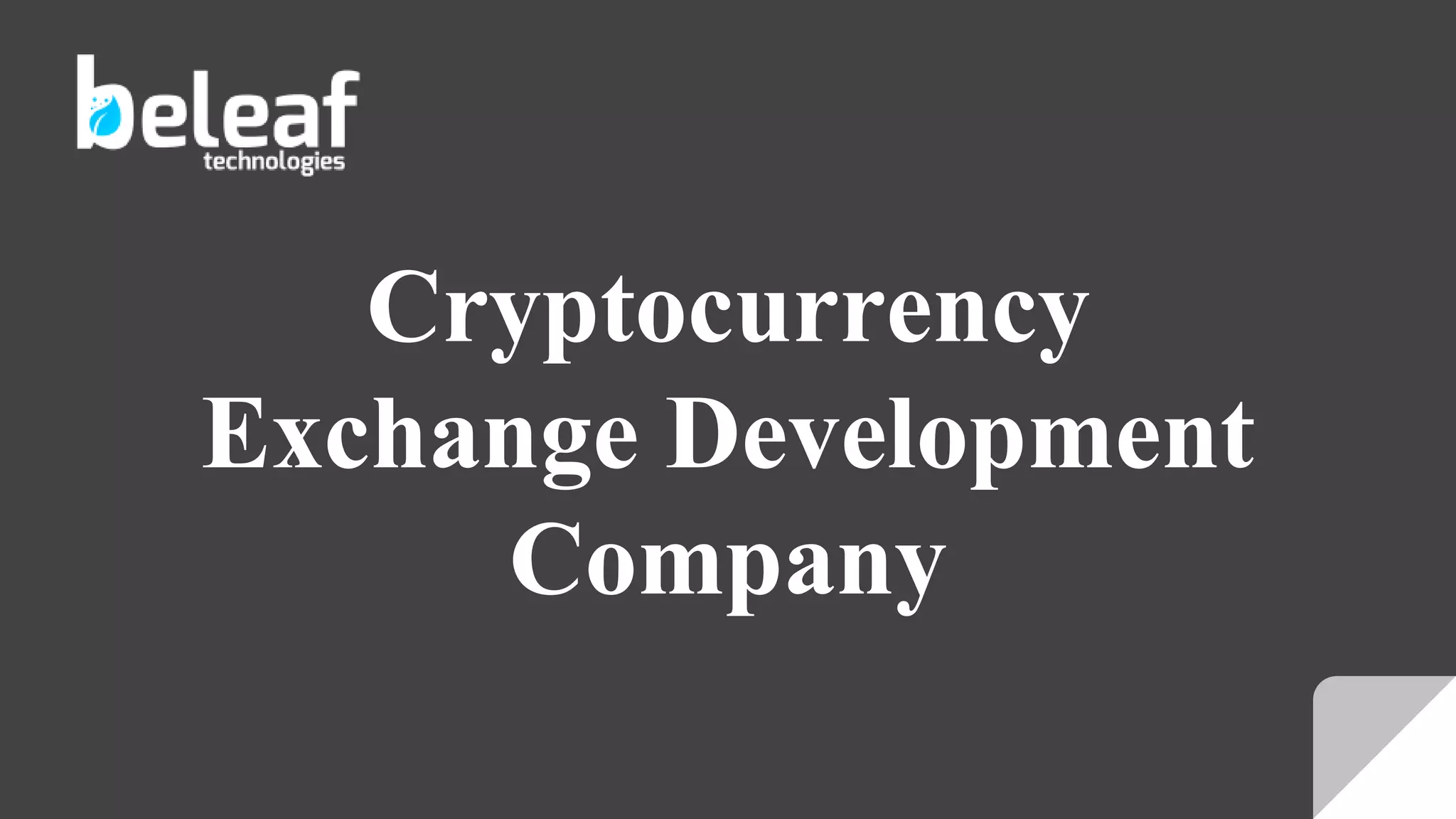 Cryptocurrency Exchange Development Company.pptx
