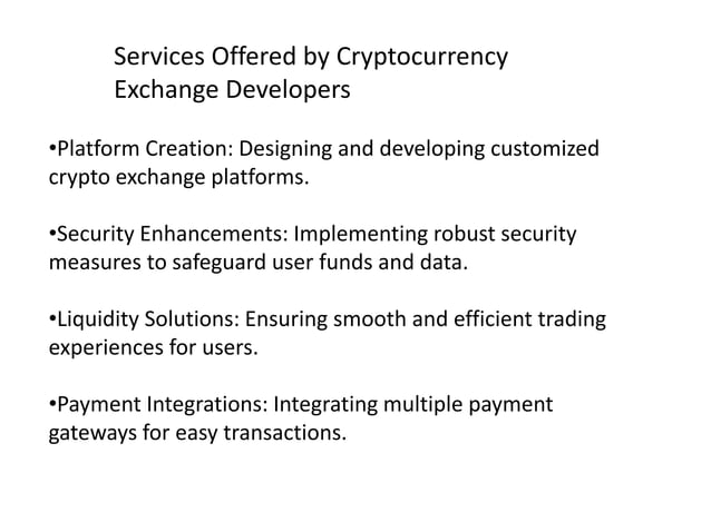 Cryptocurrency exchange development company.pptx