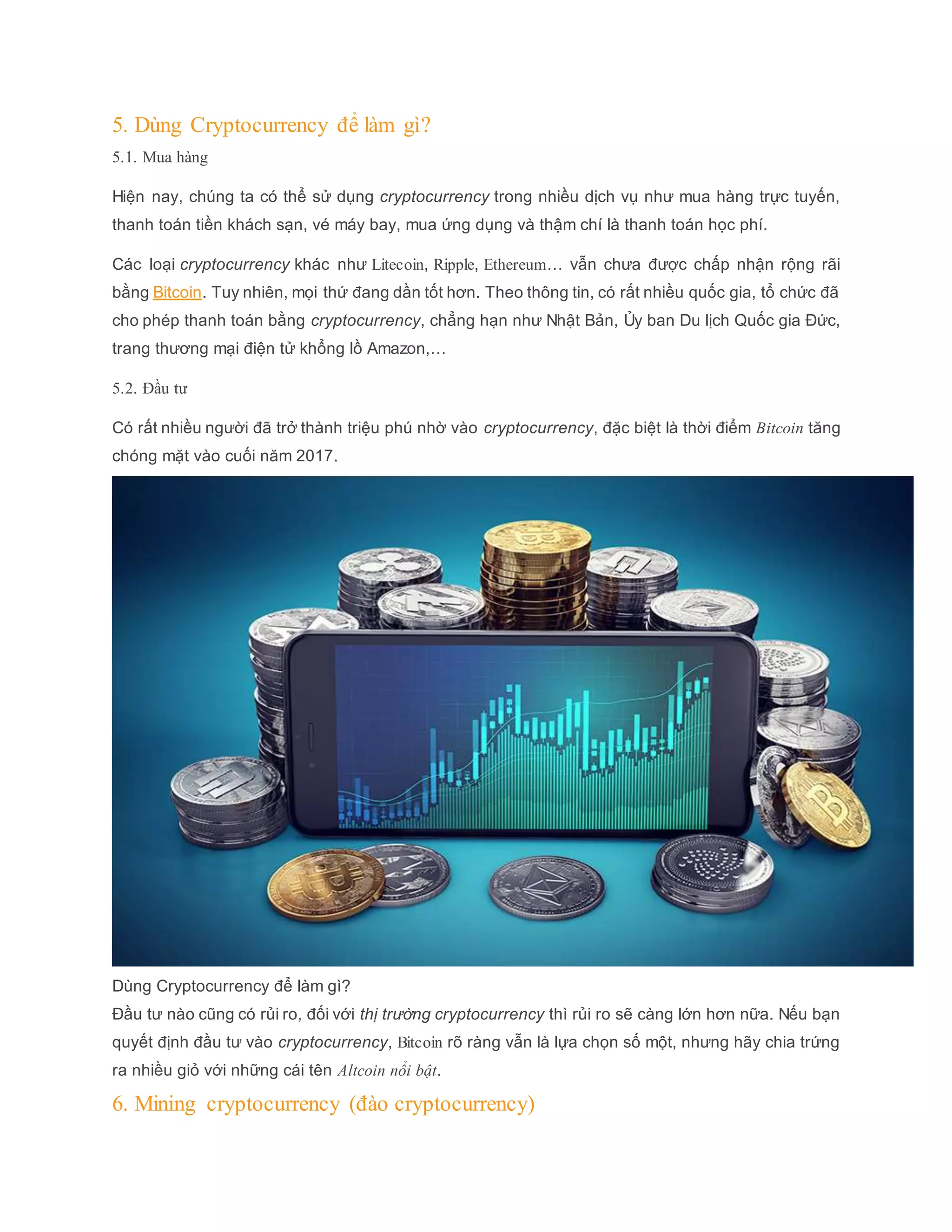 Cryptocurrency la gi va nhung dieu ban can biet | DOCX