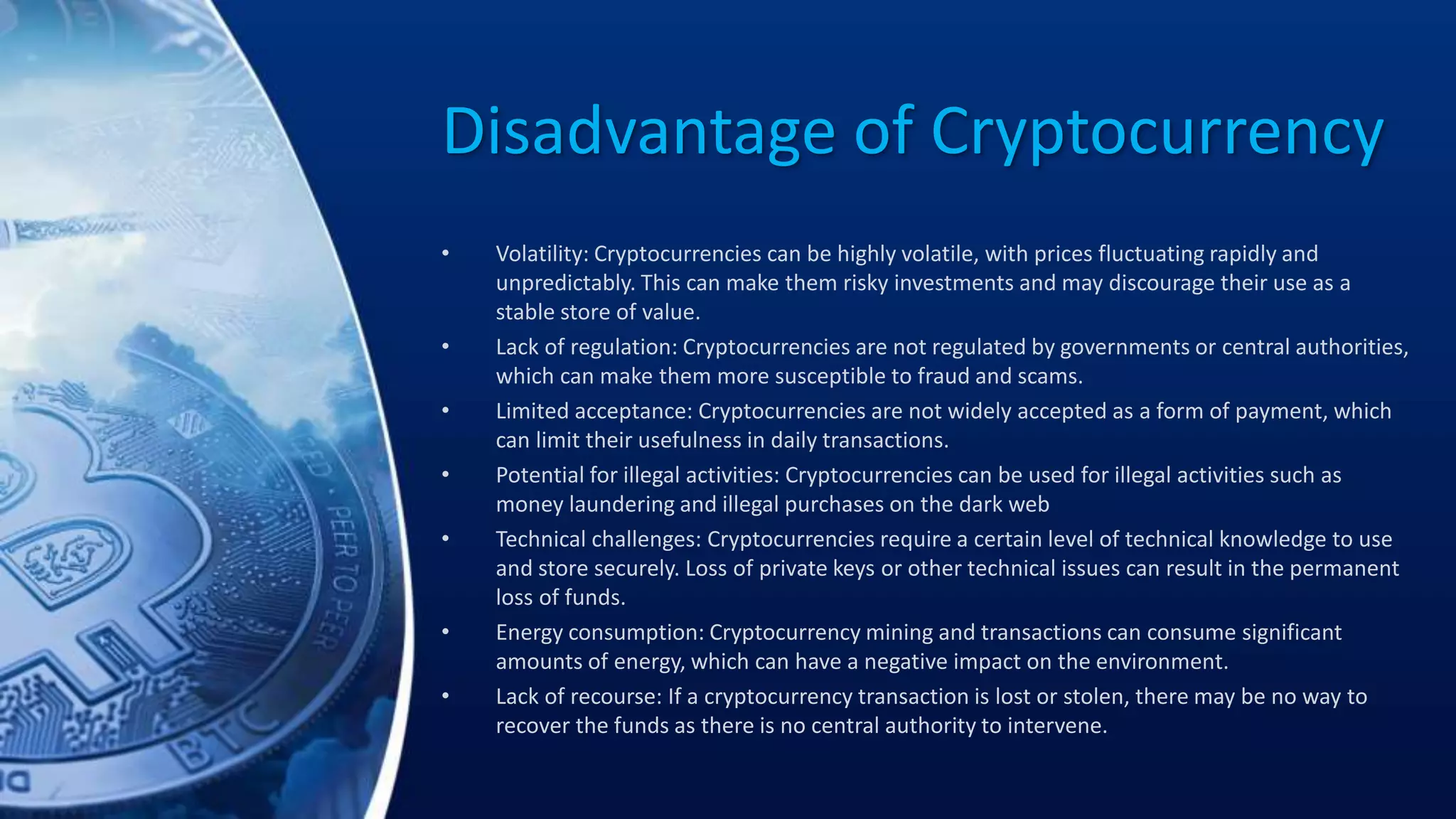 Cryptocurrency Presentation.pptx | Internet | Computing
