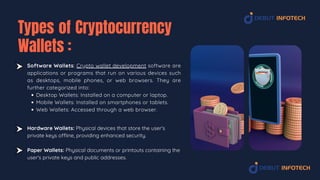 Cryptocurrency wallet dvelopment Company | PPT