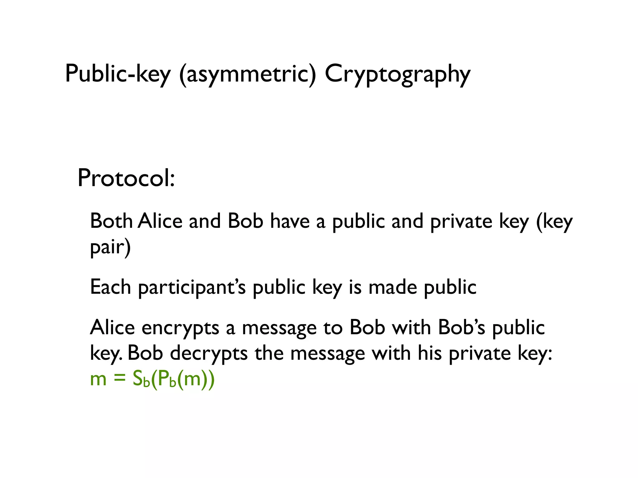 Cryptography for developers | PPT