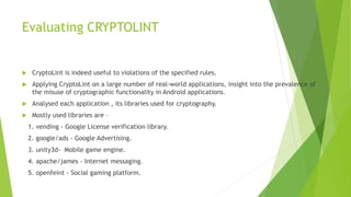 Cryptographic misuse | PPTX