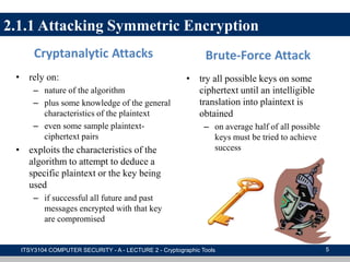 Cryptographic tools | PPTX