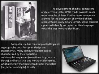 Cryptography | PPT
