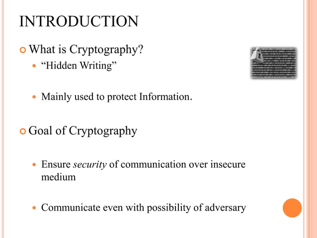 Cryptography | PPT