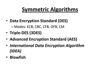 Cryptography | PPT