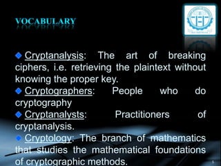 Cryptography | PPTX