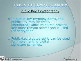 Cryptography | PPTX