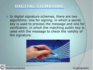 Cryptography | PPTX