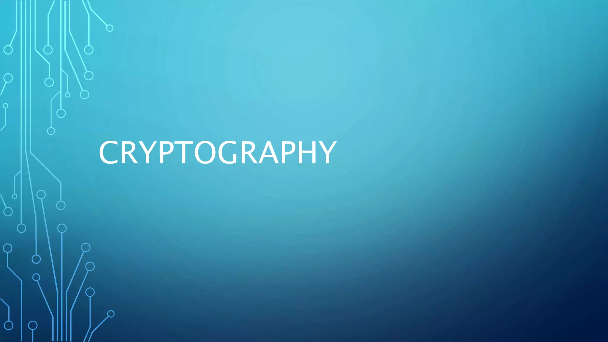 Cryptography | PPT