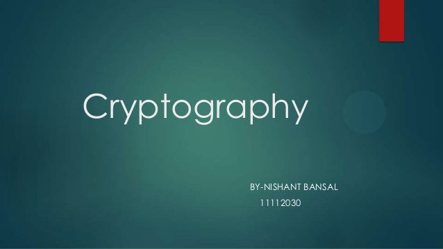 Cryptography.ppt