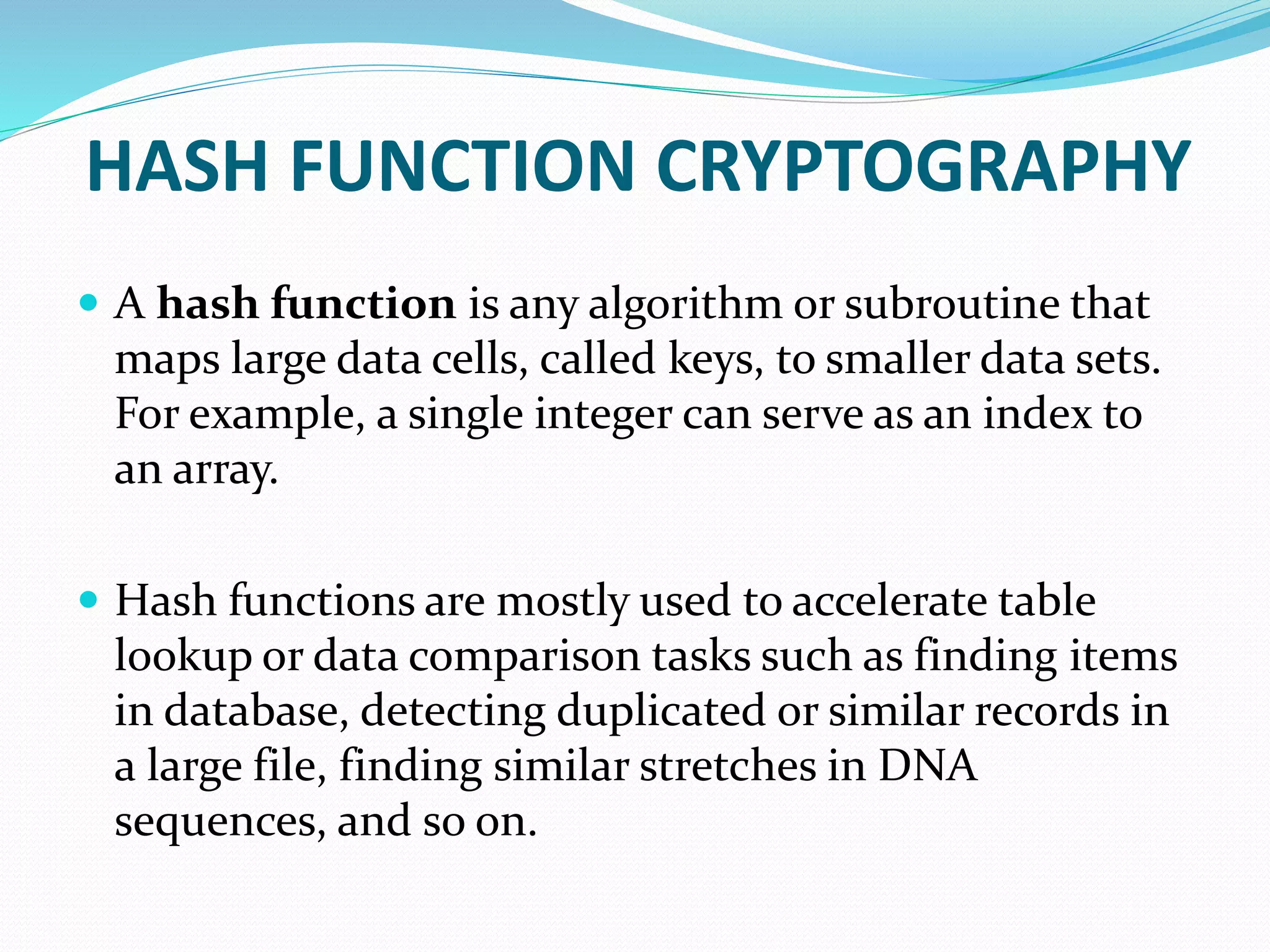 Cryptography | PPTX