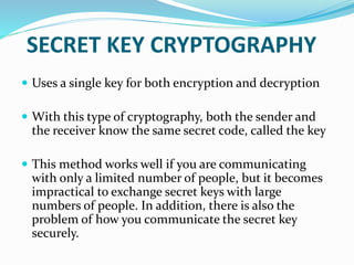 Cryptography | PPTX