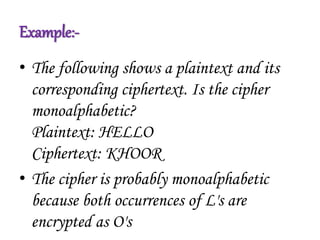 Cryptography | PPTX | Programming Languages | Computing