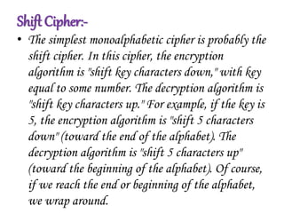 Cryptography | PPTX | Programming Languages | Computing