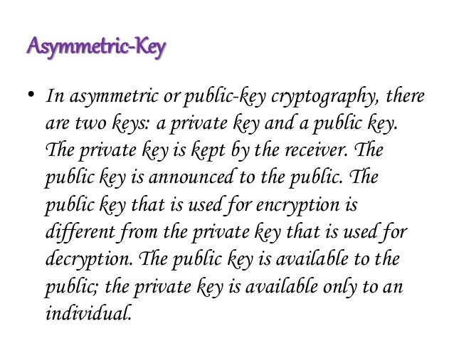 Cryptography