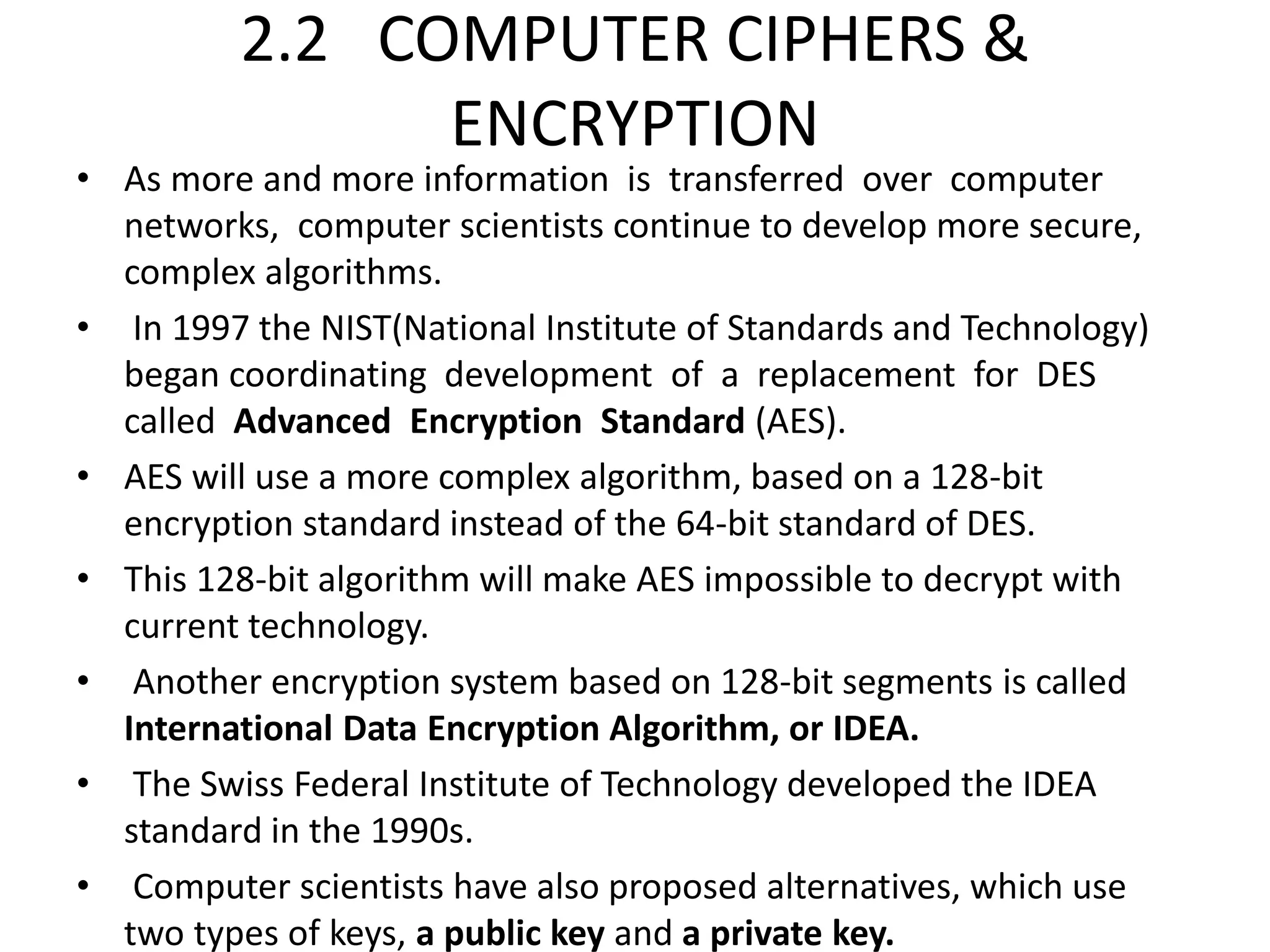 Cryptography and Network Security | PPTX
