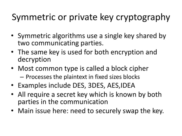 Cryptography and Network Security | PPTX | Information and Network ...
