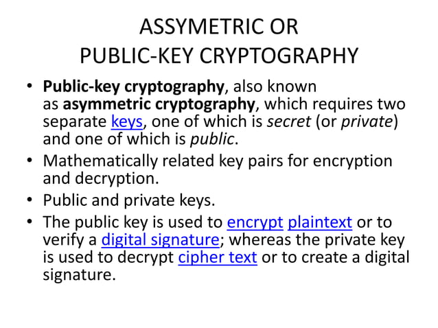 Cryptography and Network Security | PPTX | Information and Network Security | Computing