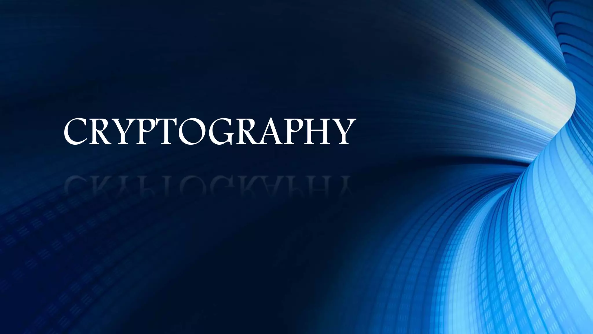 Cryptography and RSA algorithm | PPT