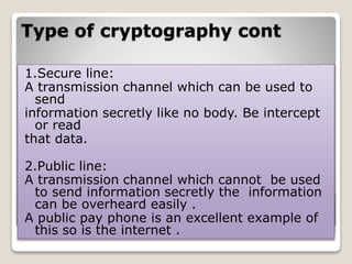 Cryptography | PPT