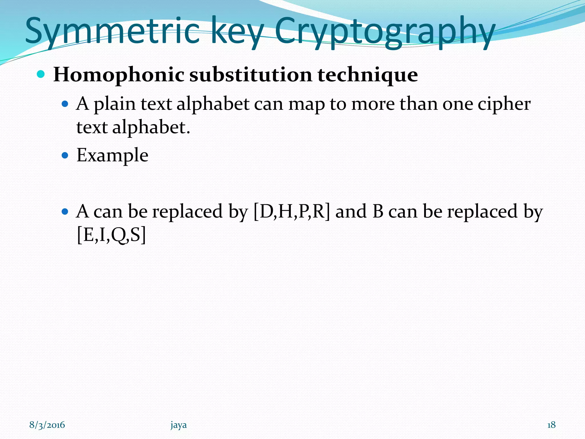 Cryptography | PPTX