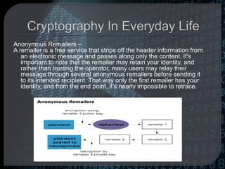 Cryptography | PPTX | Information and Network Security | Computing