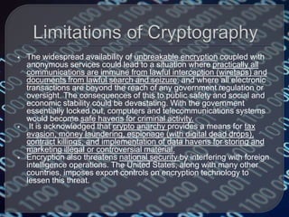 Cryptography | PPTX | Information and Network Security | Computing