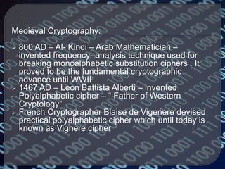 Cryptography | PPTX | Information and Network Security | Computing