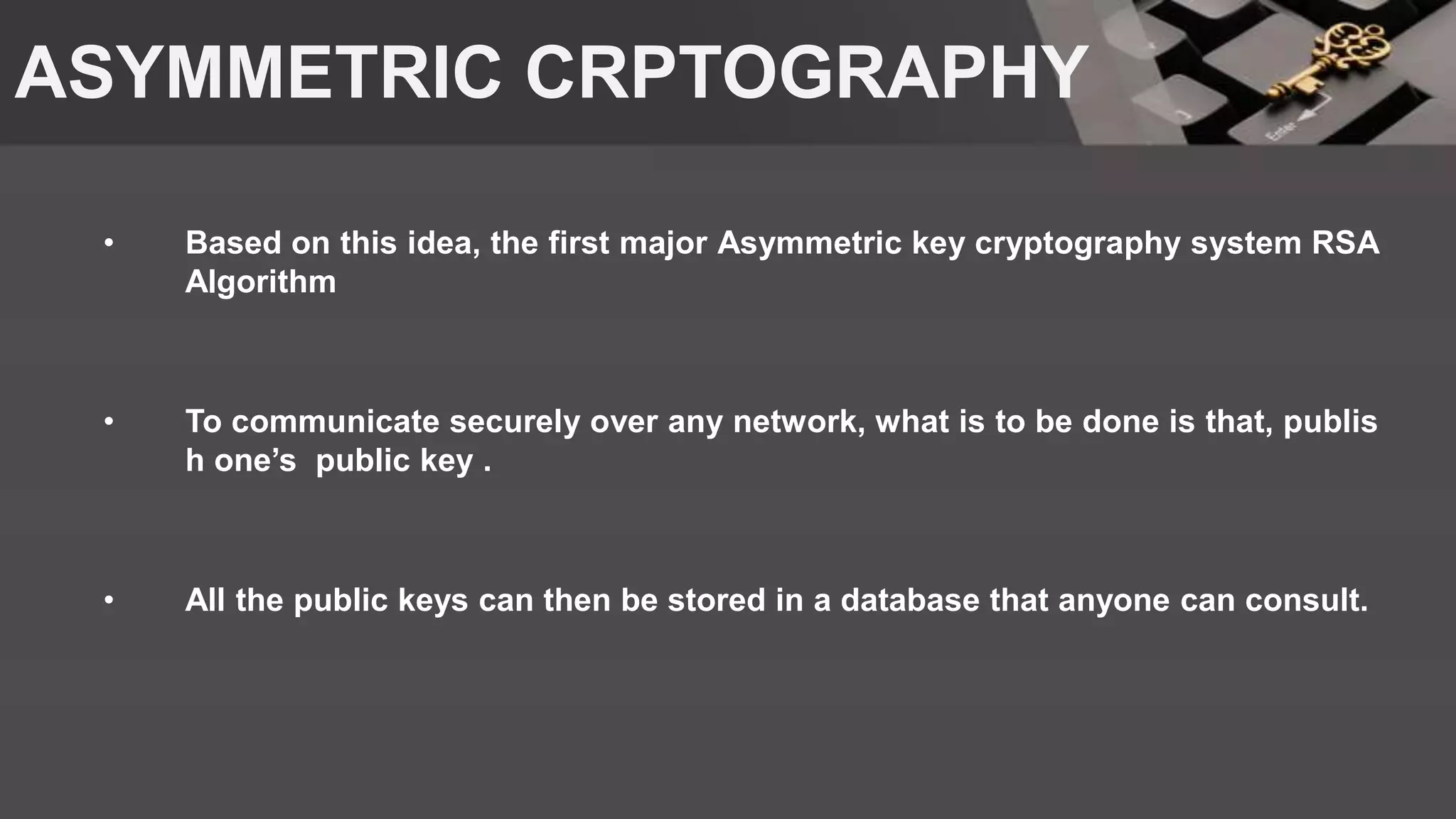 Cryptography Pptx Programming Languages Computing
