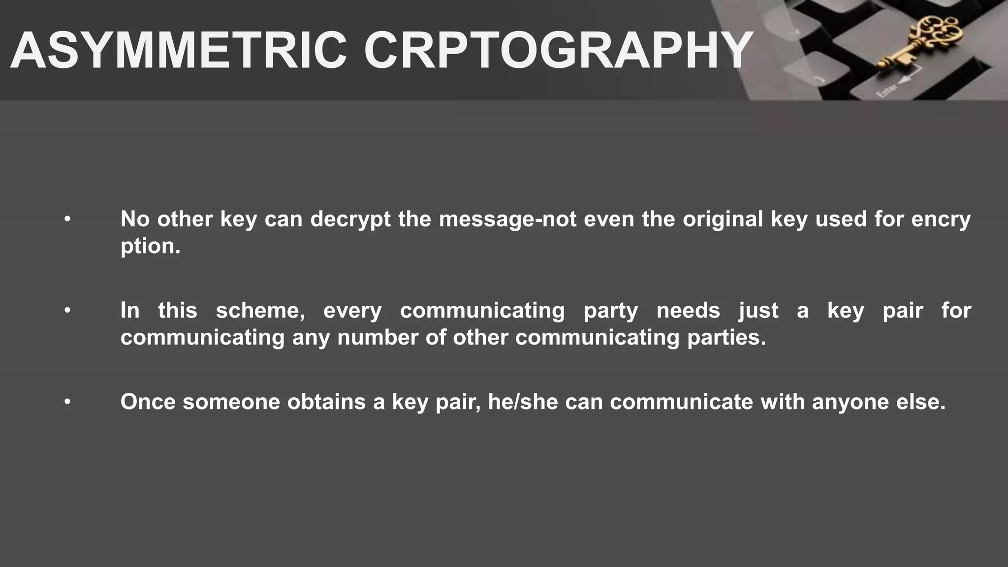 Cryptography | PPTX | Programming Languages | Computing