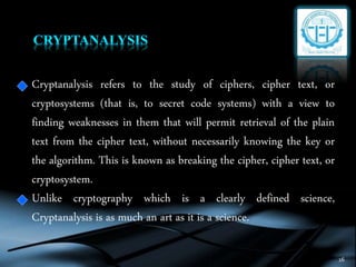 Cryptography | PPT