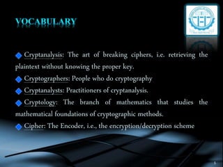 Cryptography | PPT