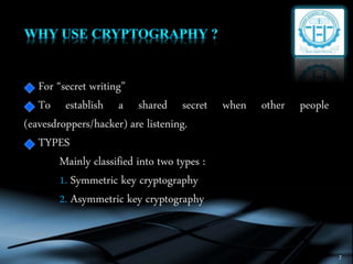 Cryptography | PPT