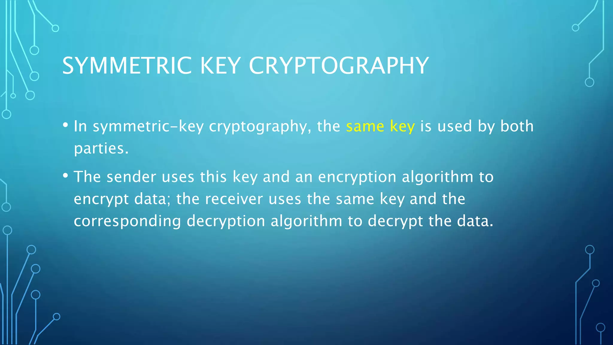 Cryptography | PPTX