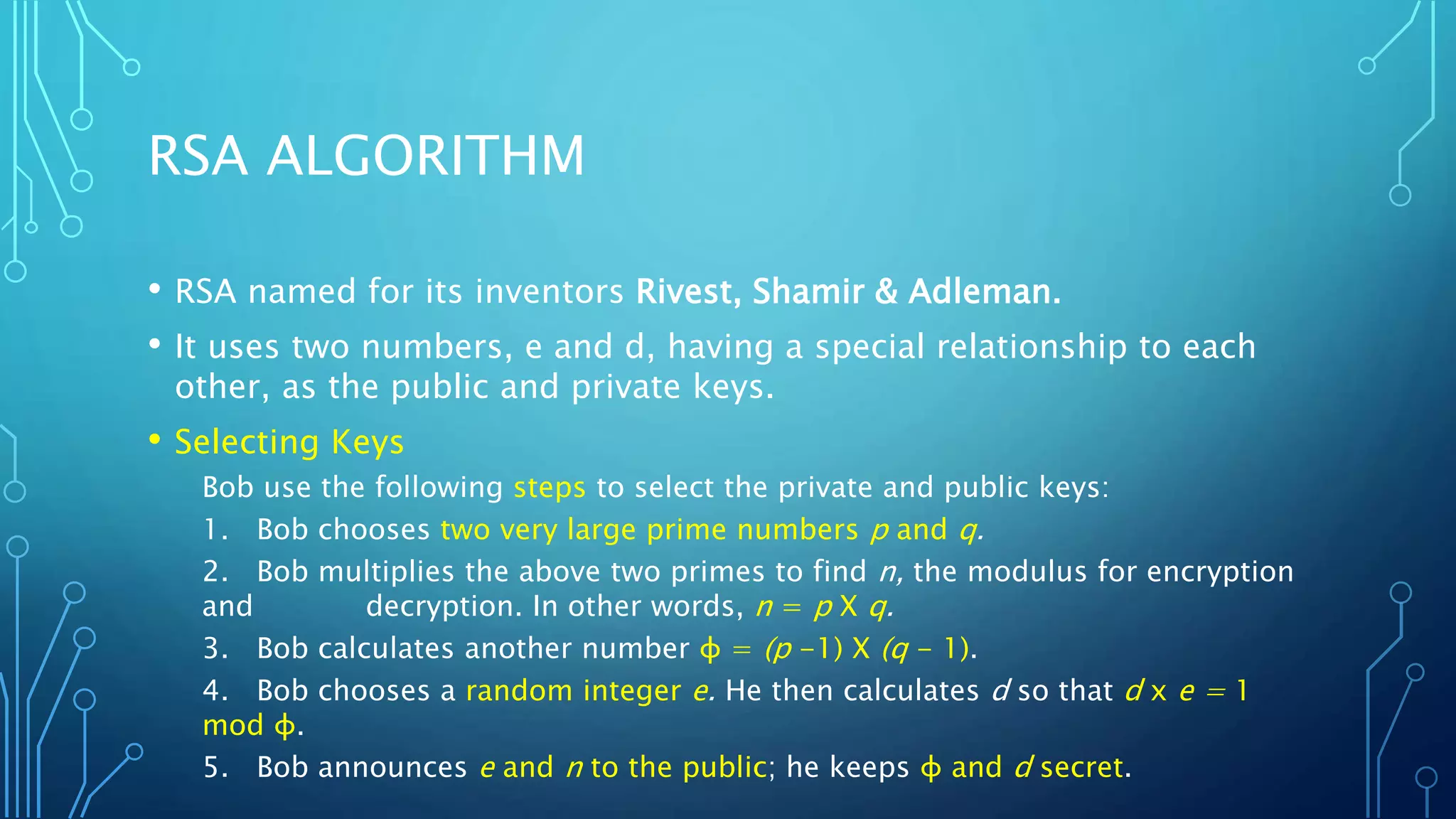 Cryptography | PPTX