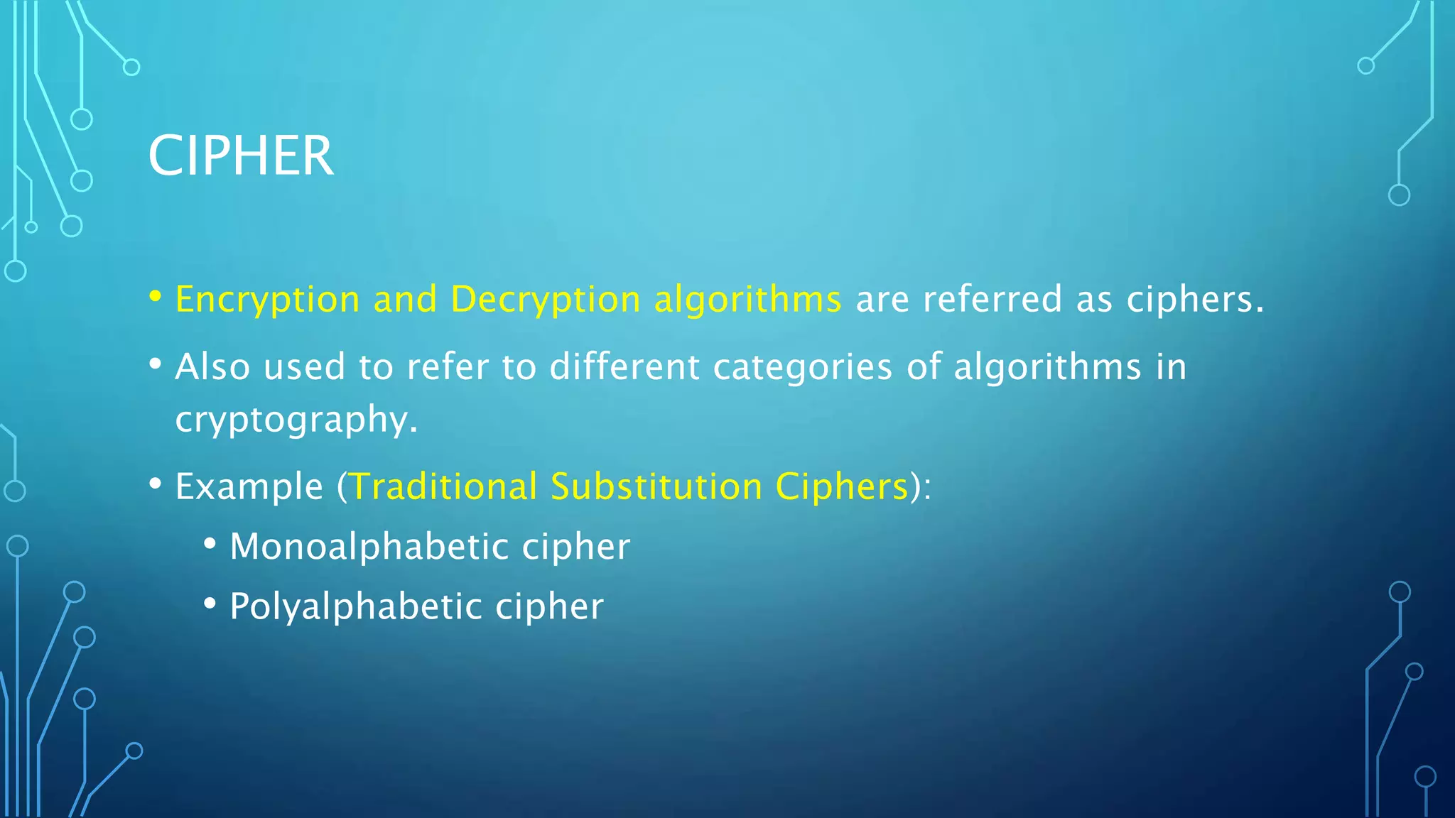 Cryptography | PPTX