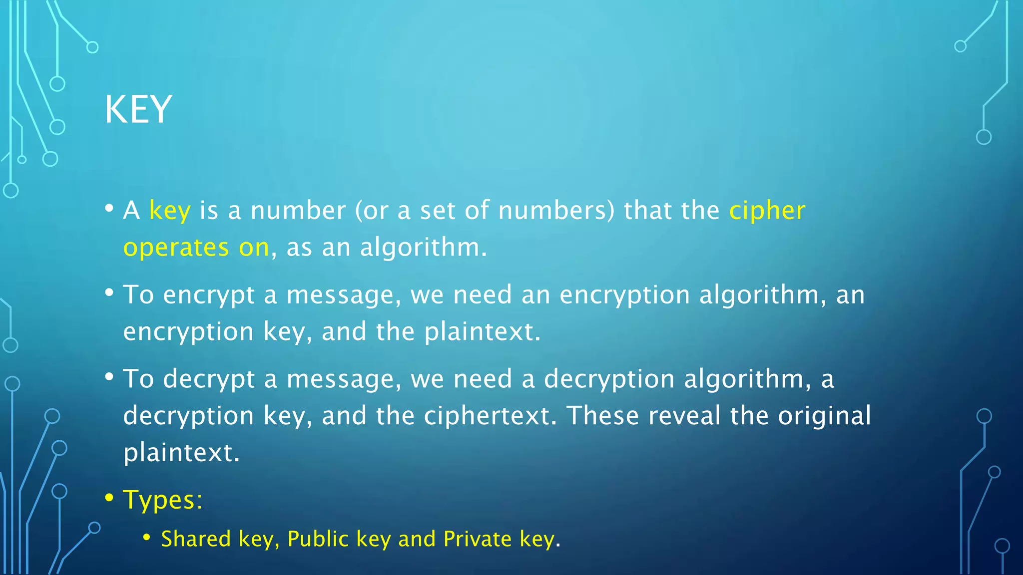 Cryptography | PPTX