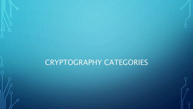 Cryptography | PPTX
