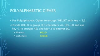 Cryptography | PPTX